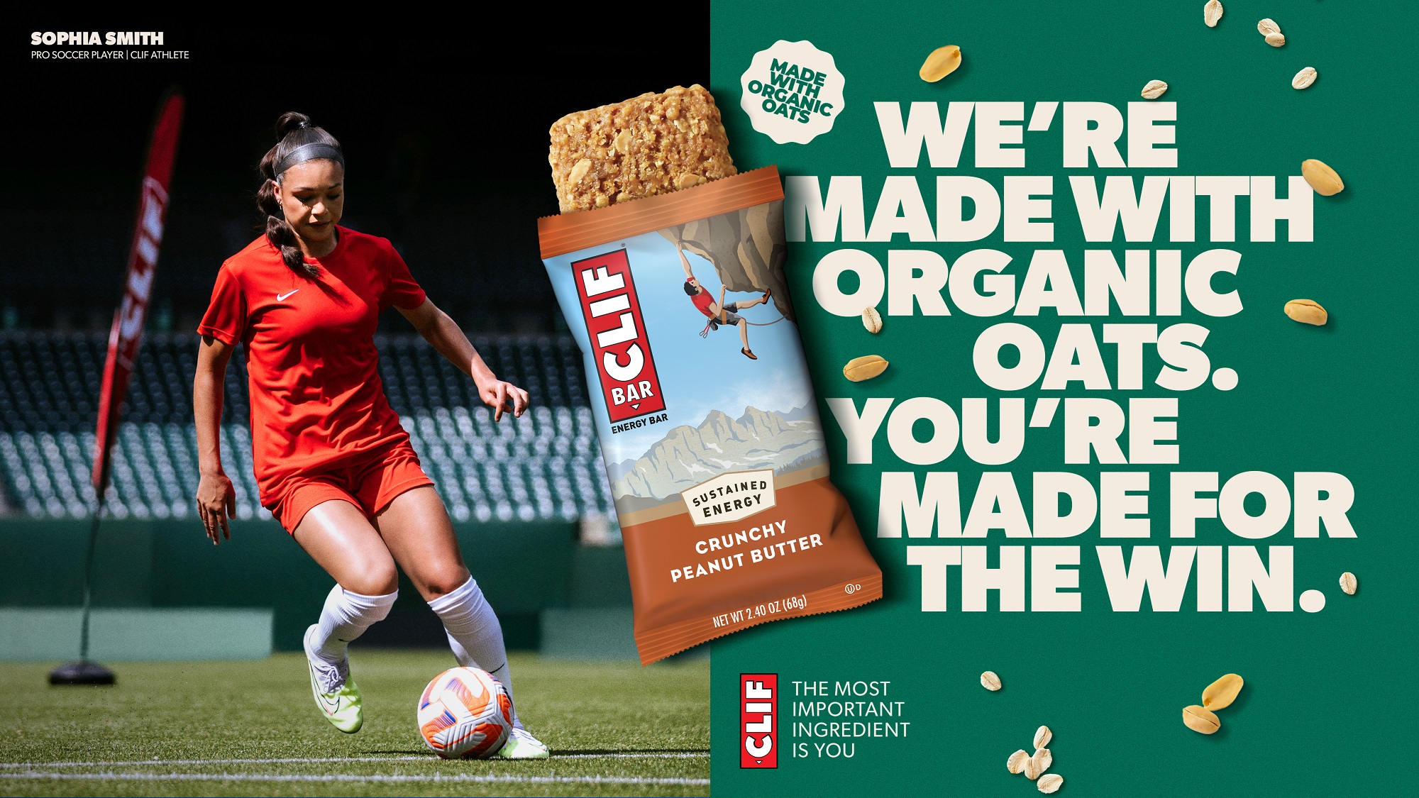 CLIF BAR Launches "The Most Important Ingredient is You" Integrated Ad ...
