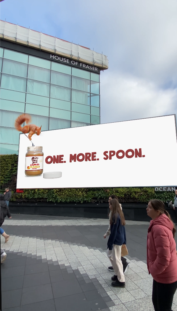 Pip & Nut OOH Stunt Uses CGI to Bring Famous Squirrel to Life ...