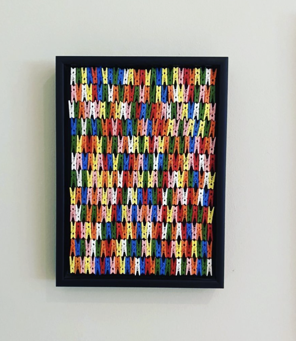 Get Hung up on Quirky New Clothes Peg-Based Art Exhibition from "We Are ...