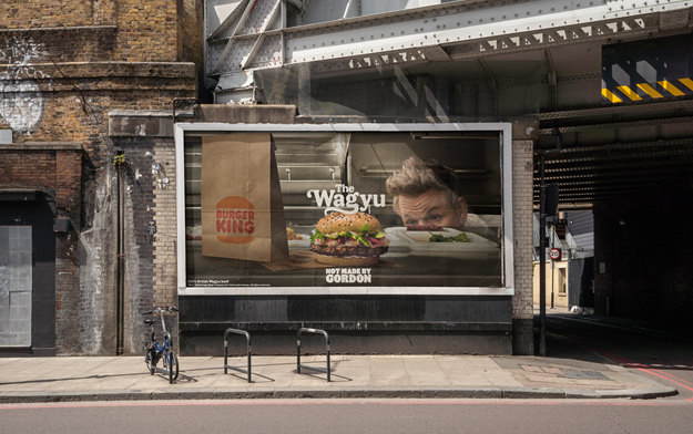 Burger King UK Flips the Script on Celeb Endorsements With Gordon ...