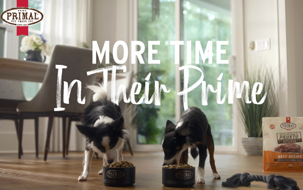 Primal Pet Foods Launches "More Time in Their Prime" Campaign ...