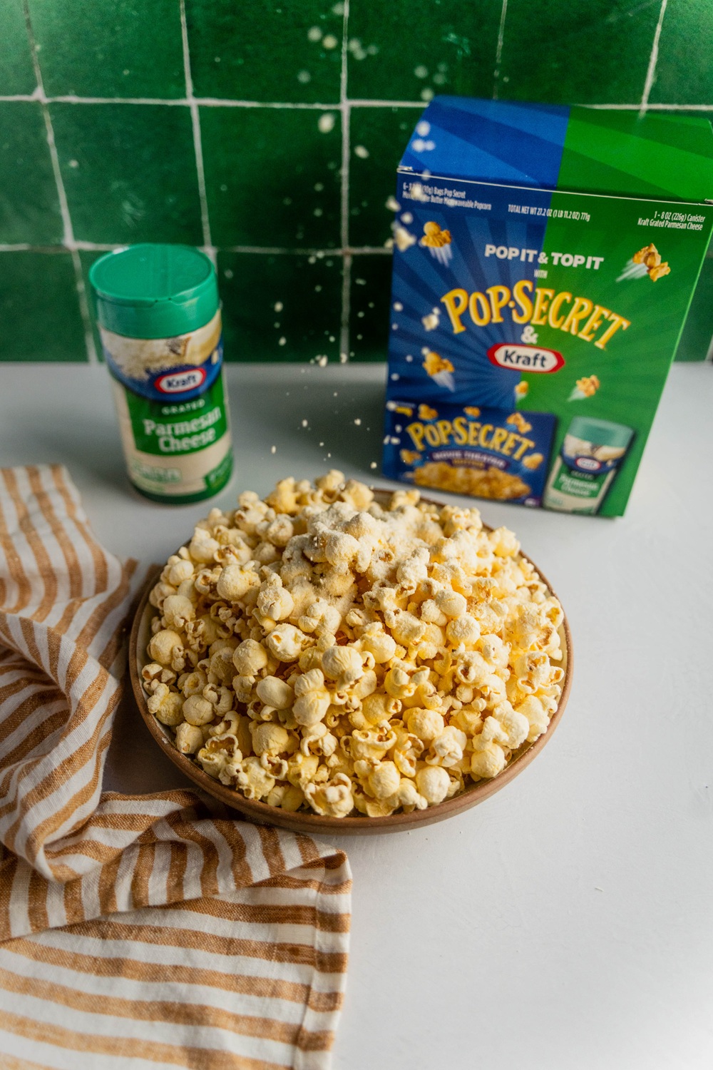 Kraft Grated Parmesan Cheese and Pop Secret Popcorn Unite for the ...