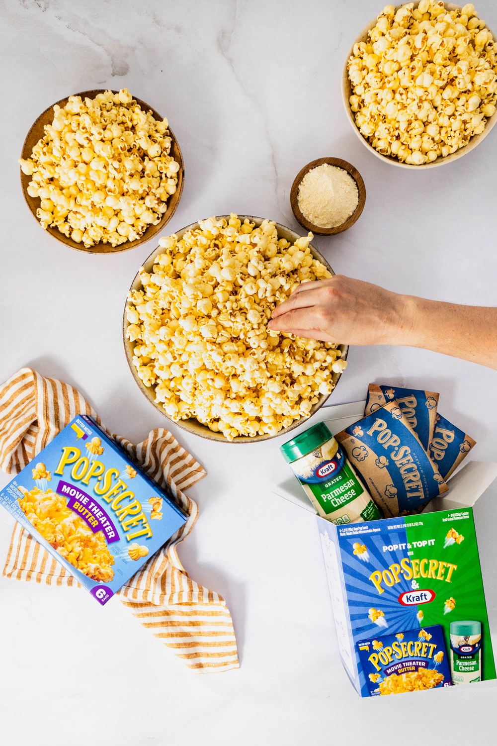 Kraft Grated Parmesan Cheese and Pop Secret Popcorn Unite for the ...