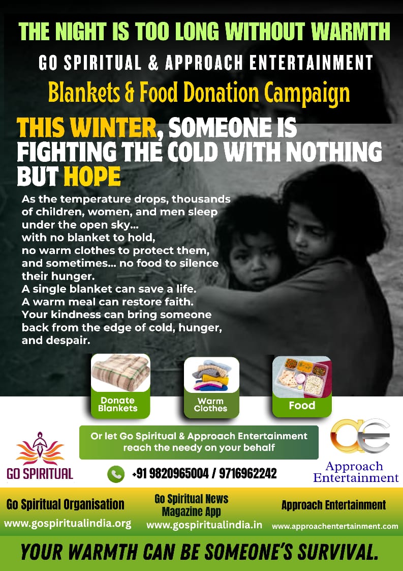 Go Spiritual and Approach Entertainment Launch 2025 Blanket Donation ...