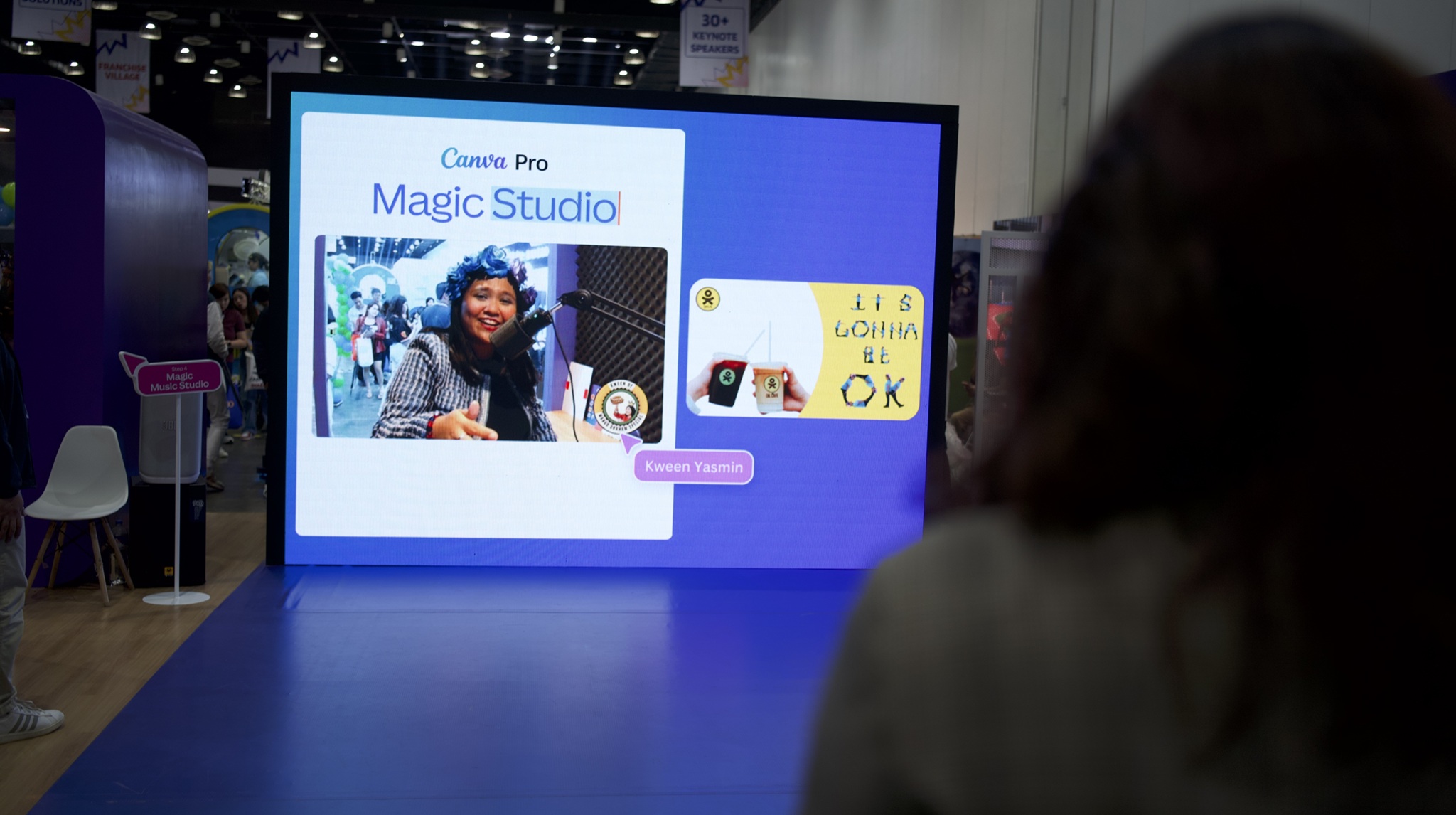 "All-Purpose" Influencer Kween Yasmin Promotes Canva Pro in New ...